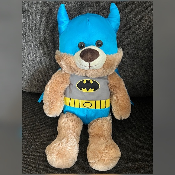 Six Flags | Toys | Batman Dc Comics Six Flags Teddy Bear Plush 8 | Poshmark